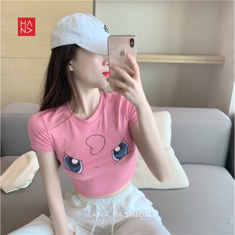 Jual pokemon croptop/cewe cutte cocok pakai ini makin kece! | Shopee ...