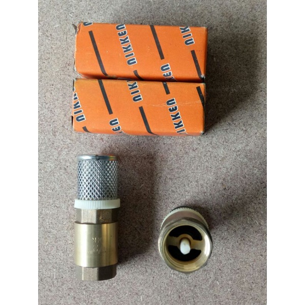 Jual Tusen Klep Sumur 1/2 inch Kuningan Check Valve Nikken | Shopee ...