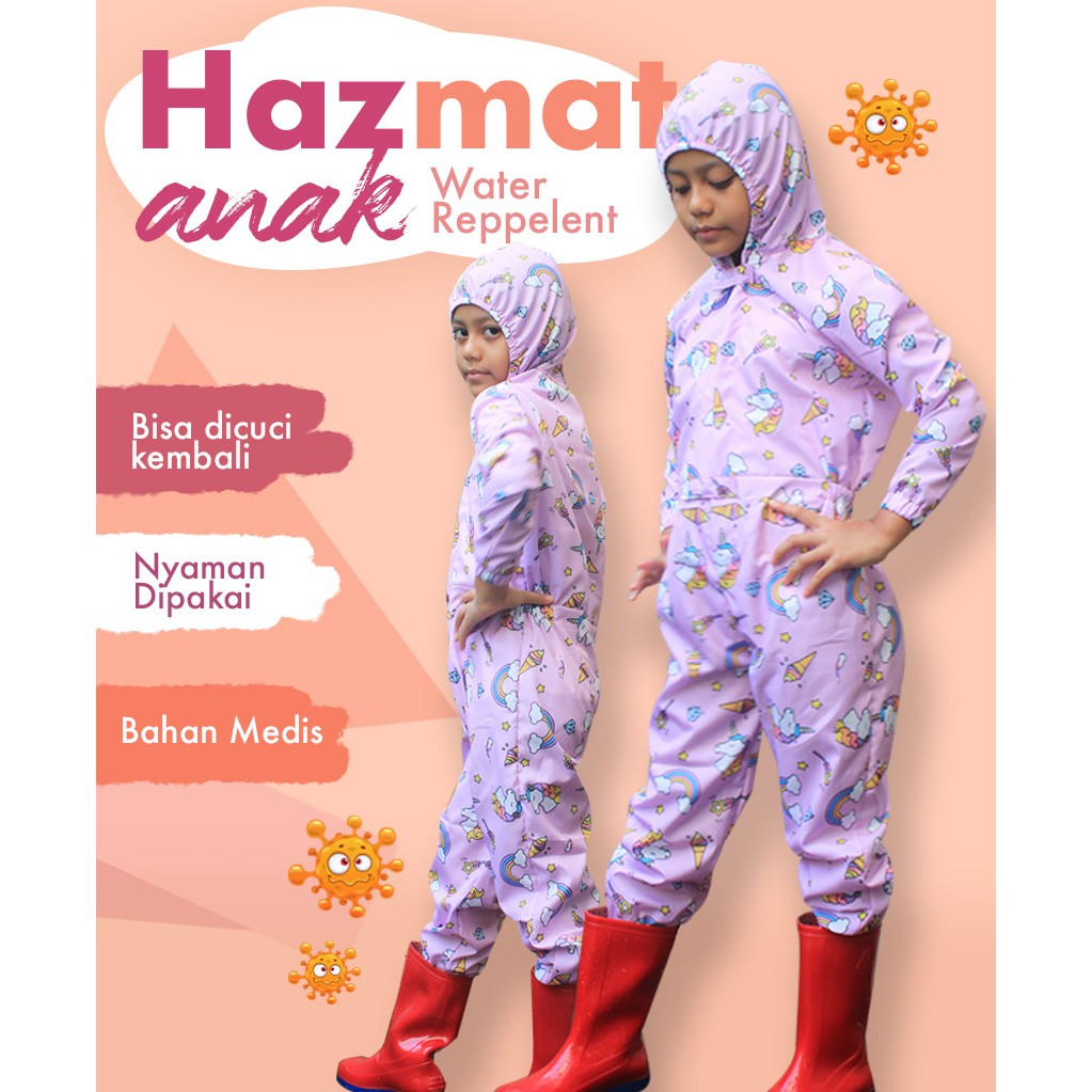 Jual HAZMAT APD COVERALL MOTIF UNTUK ANAK | Shopee Indonesia