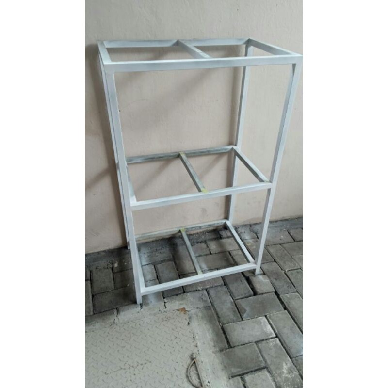 Jual Rak meja besi 3 susun bongkar pasang | Shopee Indonesia