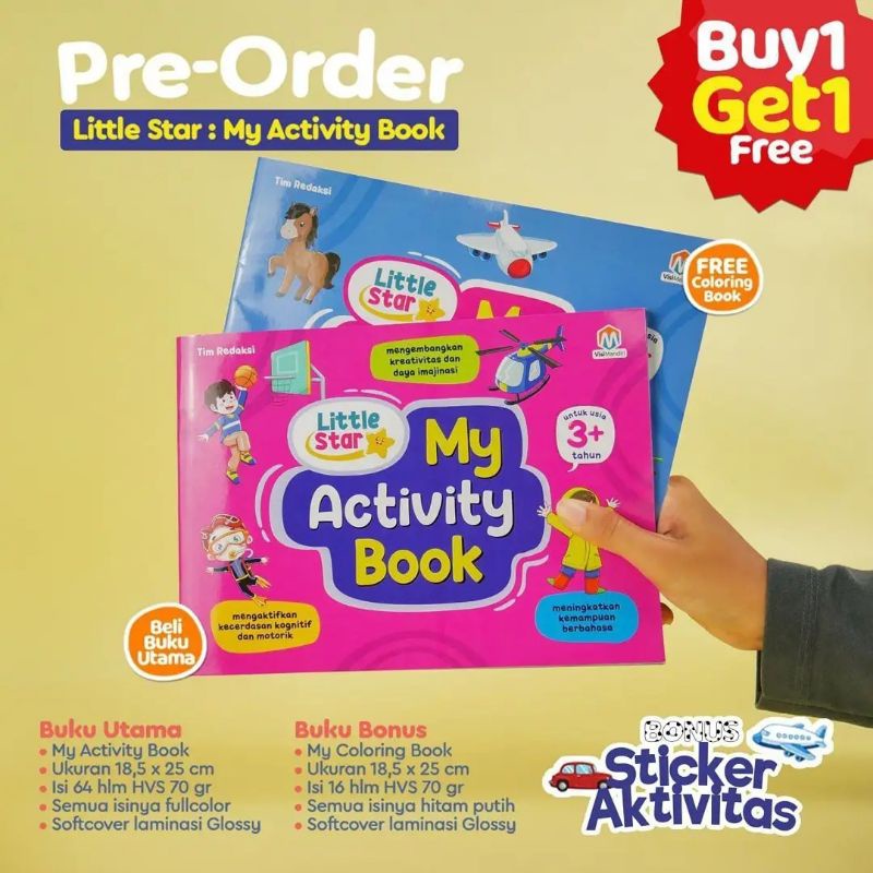 Jual My Activity Book (Little Star) | Shopee Indonesia