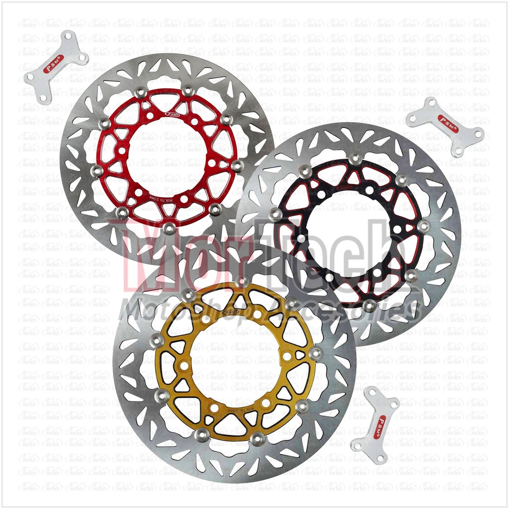Jual PSM Piringan Rem Cakram Lebar Disc Brake Floating Titanium PSM ...