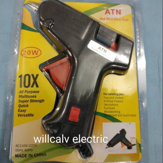 Jual PISTOL LEM TEMBAK - LEM TEMBAK - GLUE GUN 20W 20WATT 20 W ADA ...