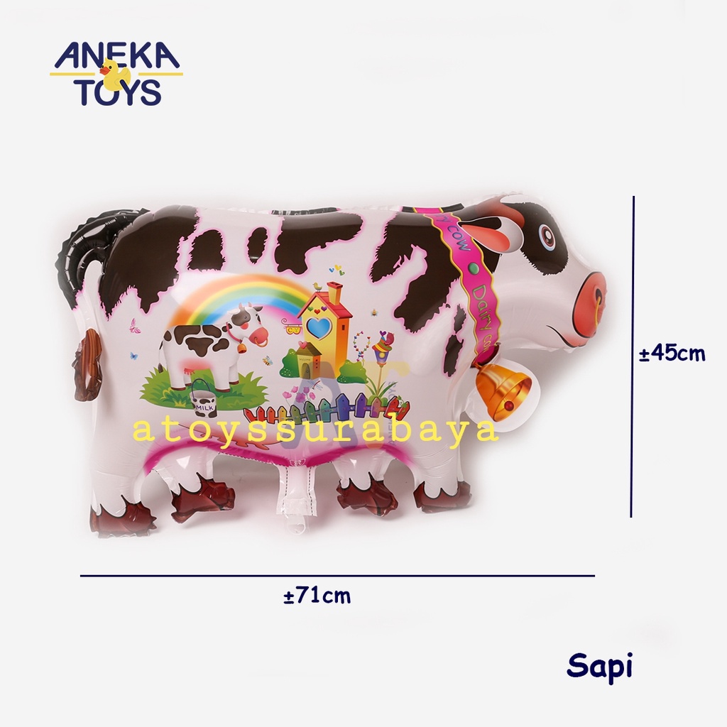 Jual SAPI BESAR (BALON GAS/FOIL/TERBANG/KARAKTER) | Shopee Indonesia