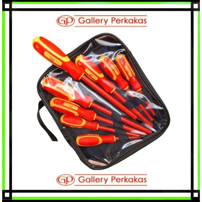 Jual Obeng listrik Set 8 pcs 1000V Screwdriver 1000V | Shopee Indonesia