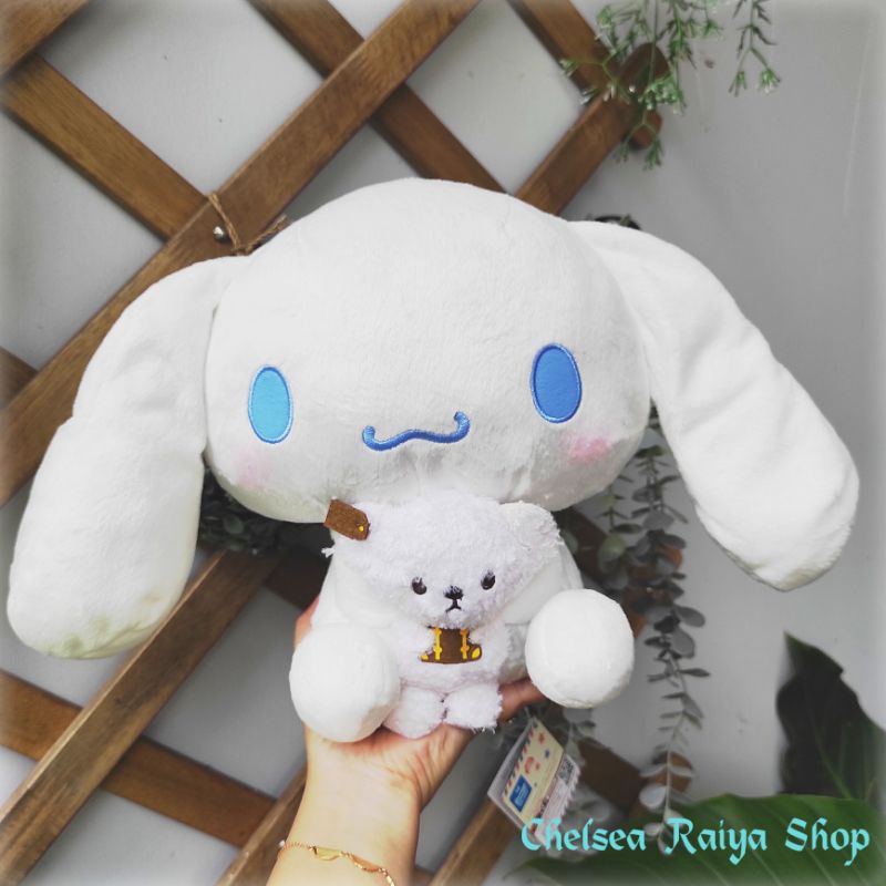 Jual Boneka Plush Furyu Sanrio Cinnamoroll X Bon Voyage Bear 26cm ...