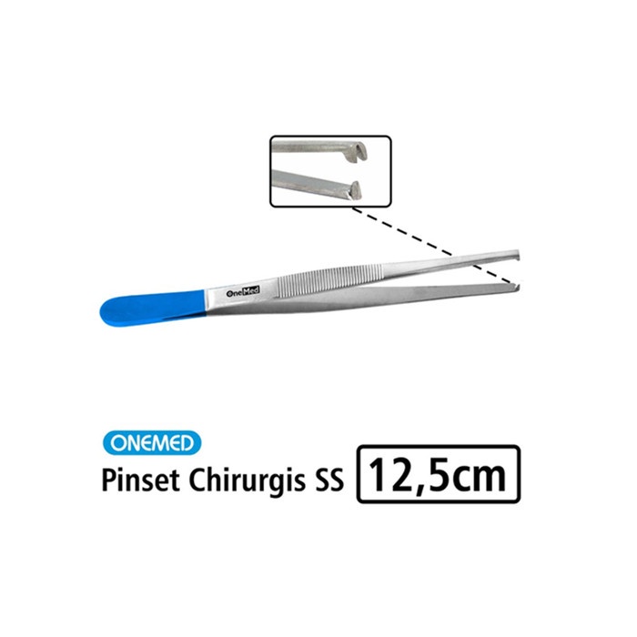 Jual Pinset Chirurgis Stainless Steel / Pinset Anatomi / Pinset Bayonet ...