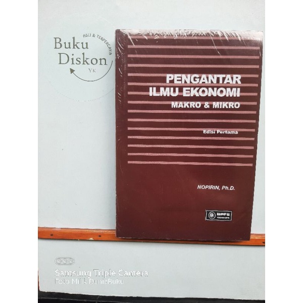 Jual Buku Origional Pengantar Ilmu Ekonomi Makro Dan Mikro Edisi ...