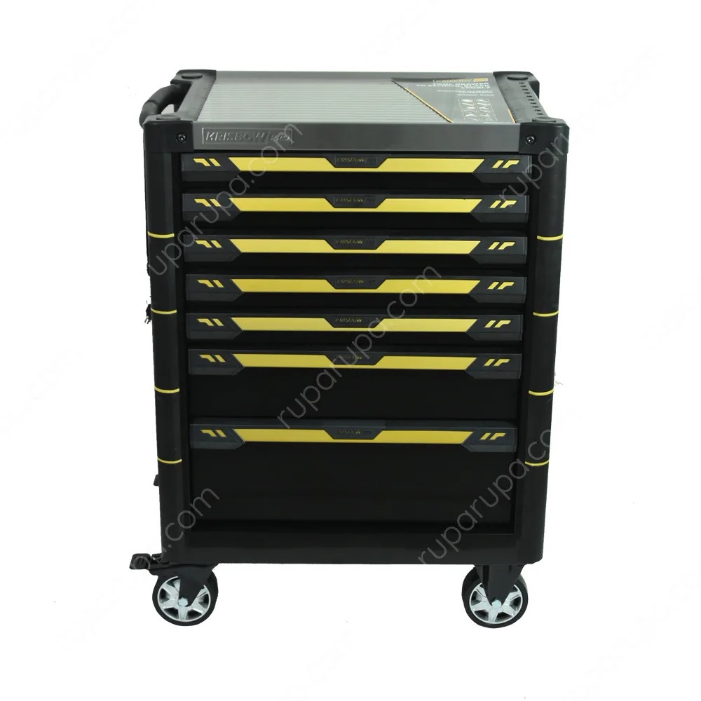 Jual Krisbow lemari bengkel Perkakas Tool Box Cabinet Trolley 7 drawer | Shopee Indonesia