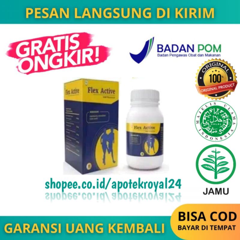 Jual Flex Active Flexactive Obat Persendian Tulang Atasi Nyeri Sendi ...
