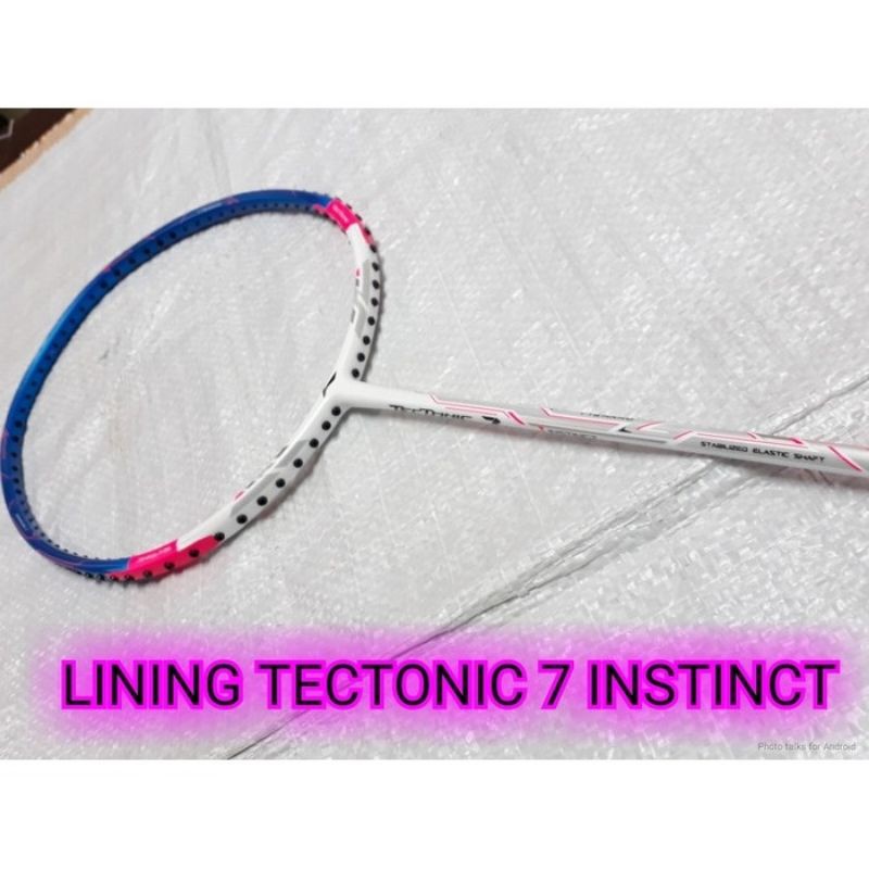Jual Raket Badminton LINING TECTONIC 7 I / INSTINCT ORIGINAL | Shopee ...