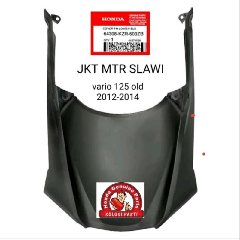Jual 64308-KZR-600ZB Cover lower depan paru kolong lumpur vario 125 techno old tahun 2012-2014 ...