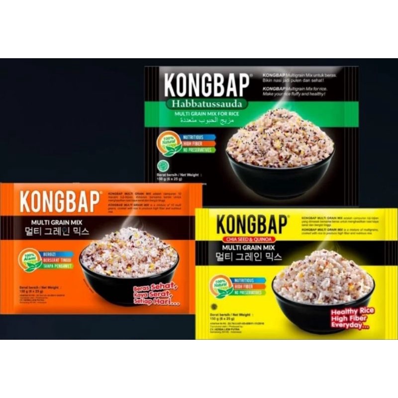 Jual Kongbap Multigrain Mix- 6 Sachet | Shopee Indonesia