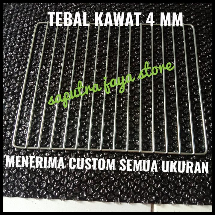 Jual Tray/ Rak Jaring Besi Cake Tray This For Oven All Size | Shopee ...