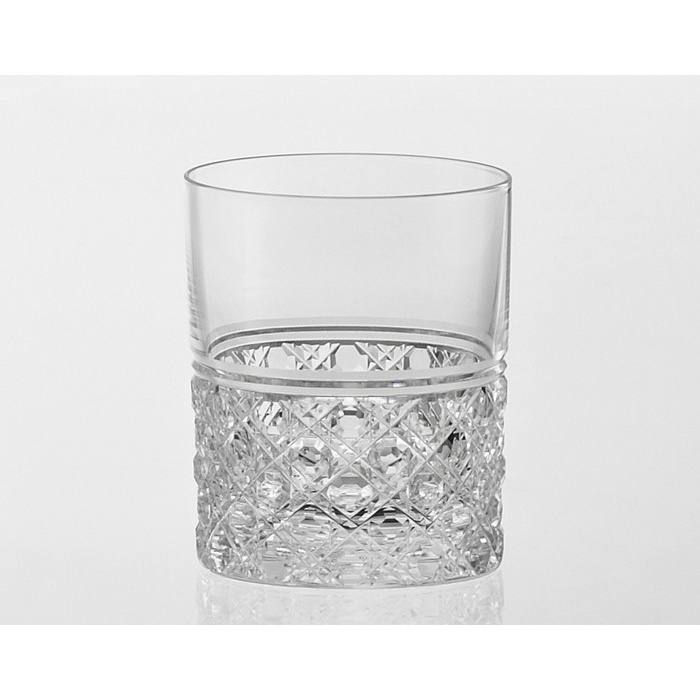 Jual Whiskey Glass Kagami Japan Edo Kiriko Octagonal Basket Weave ...