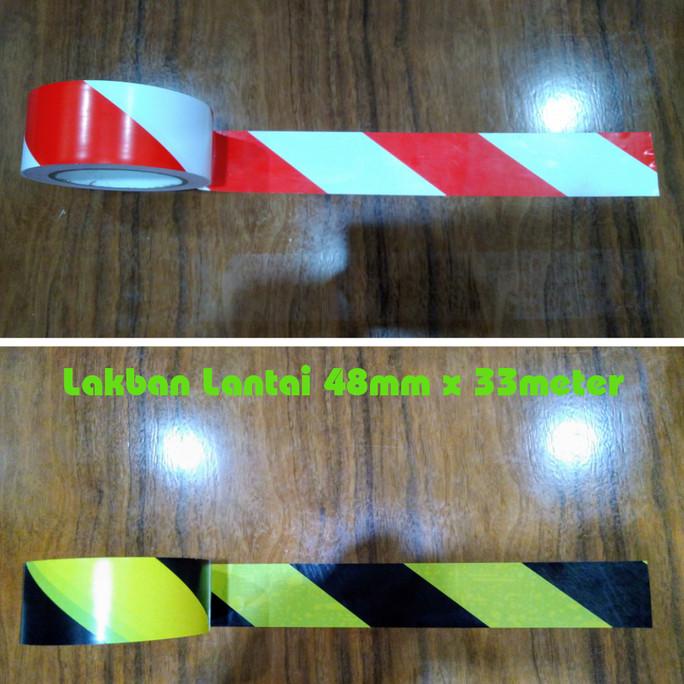 Jual Lakban Lantai / Floor Marking Tape 2inch x 33meter | Shopee Indonesia