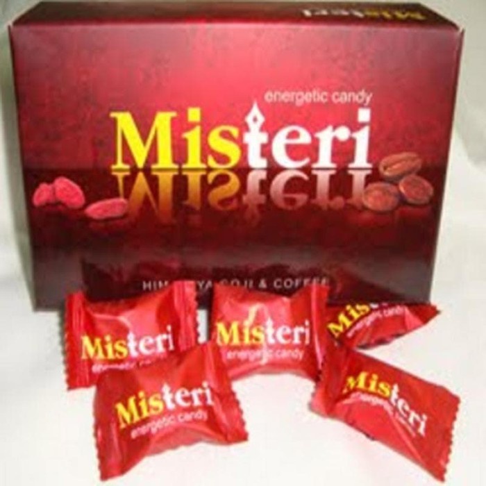 Jual MISTERI CANDY - PERMEN GINSENG + KOPI + GOJI BERRY (30 CANDIES ...