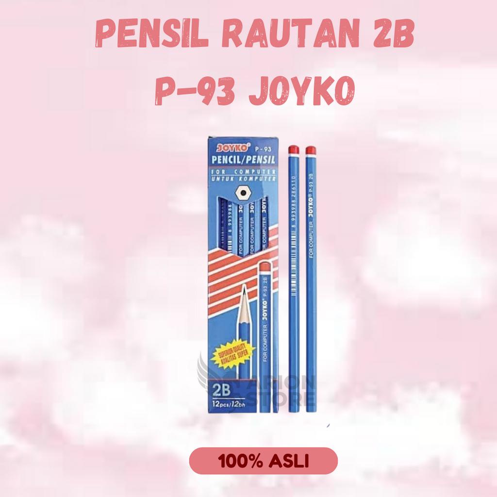 Jual [ARION STORE] Pensil Rautan 2B P-93 Joyko / Pensil 2B P-93 Joyko [PAX] | Shopee Indonesia