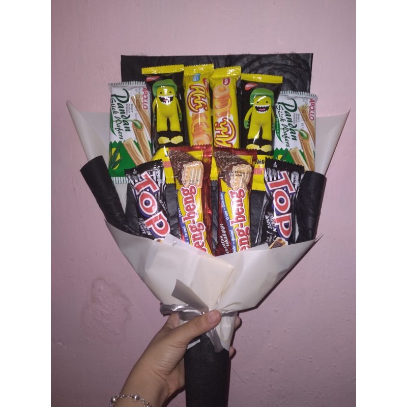 Jual BOUQUET/BUKET MAKANAN, BUKET WISUDA, (bisa custom sesuai ...
