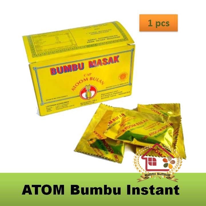 Jual (7 gr) ATOM BUMBU CIMOL Bumbu Instant Penyedap Rasa Merk Atom ...