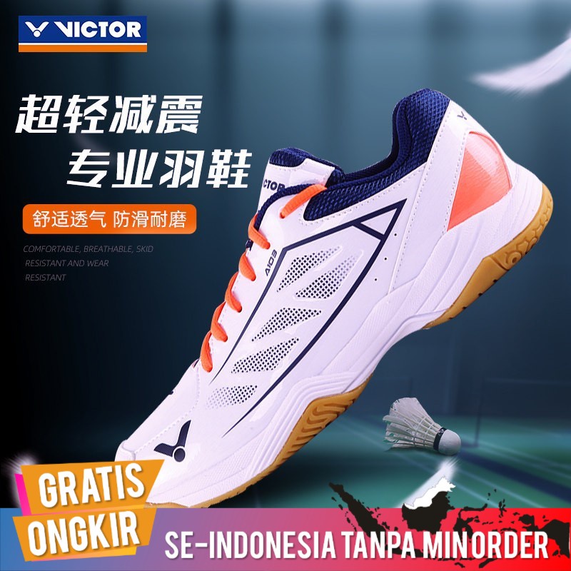 Jual Sepatu Badminton Victor Import Original A103 Stabil Tahan Aus Non ...