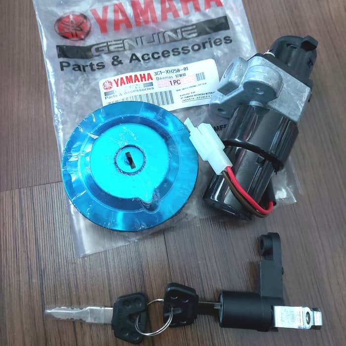 Jual Kunci Kontak Key Set Lengkap Jok Yamaha Vixion Old Lama 3C1 #mnf ...