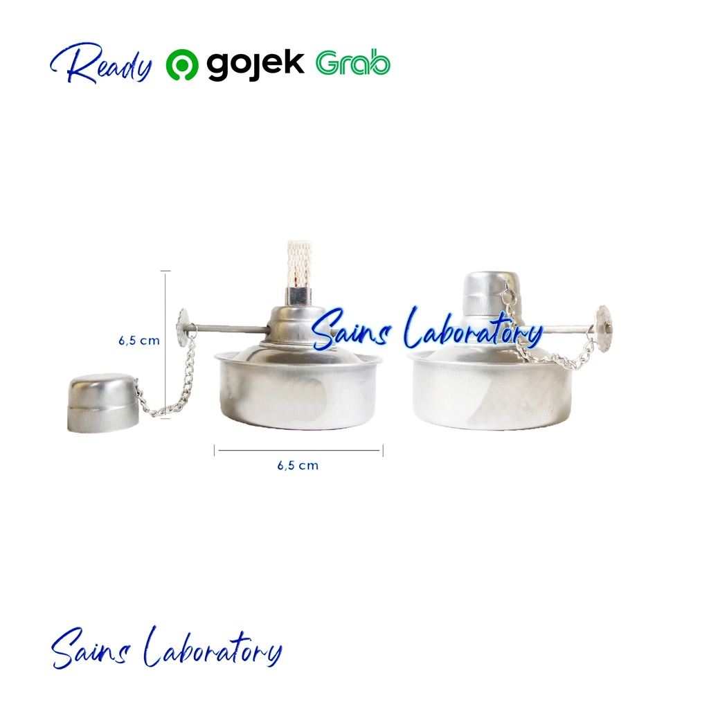 Jual Pembakar Spiritus Bunsen Stainless Burner Lamp Lampu Spirtus Burner Logam 100 ml 1 Pcs ...