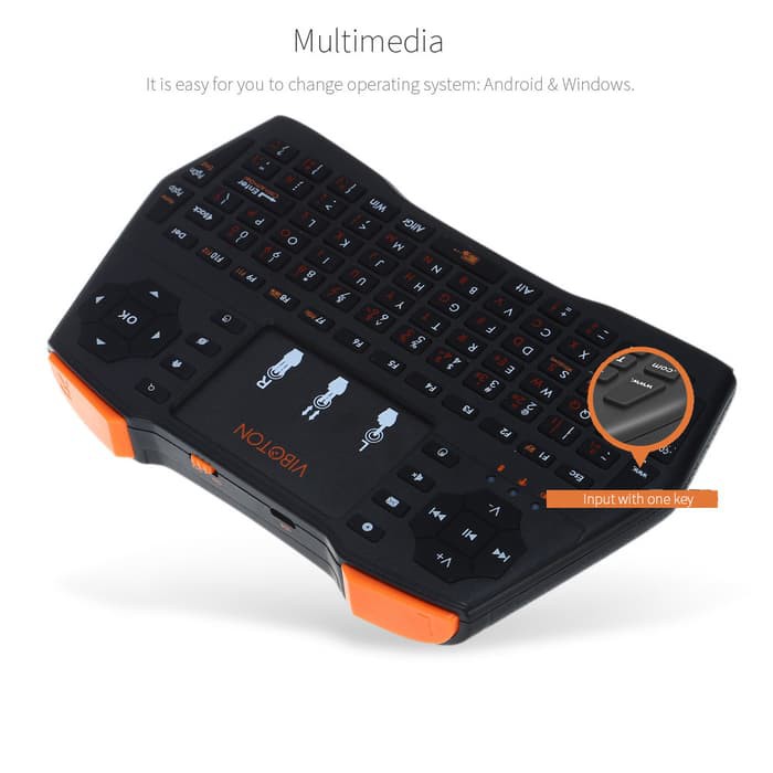 Jual PALING DICARI !! VIBOTON i8 Plus Wireless Mini Keyboard for ...