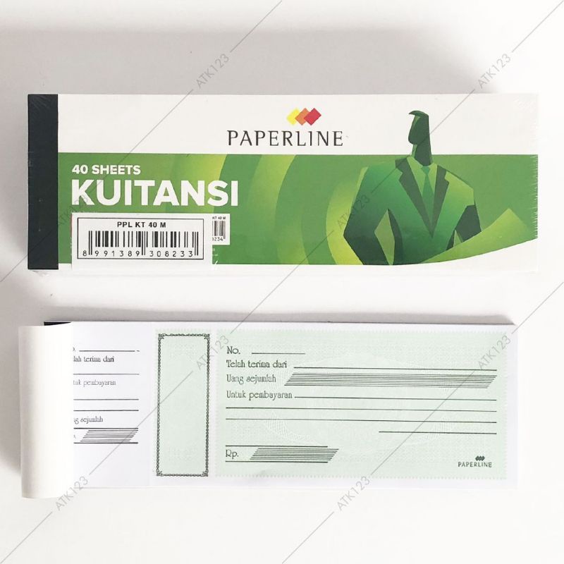 Jual Buku Kwitansi Paperline KT 40 M | Shopee Indonesia