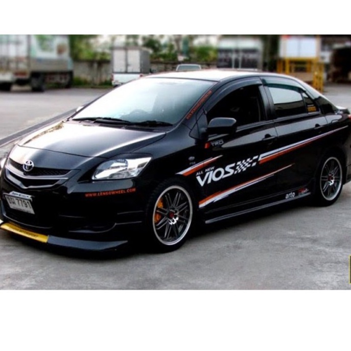 Jual Stiker mobil sedan vios stiker mobil vios cutting stiker minimlis ...