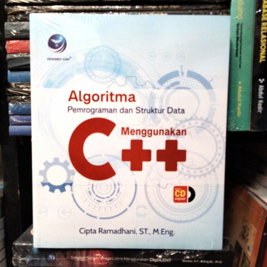 Jual BUKU ALGORITMA PEMROGRAMAN DAN STRUKTUR DATA MENGGUNAKAN C++ + CD ... Jual BUKU ALGORITMA PEMROGRAMAN DAN STRUKTUR DATA MENGGUNAKAN C++ + CD ...