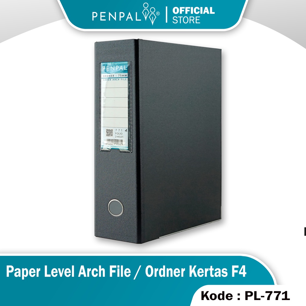 Jual Penpal Paper Lever Arch File / Ordner Kertas F4 PL-771 | Shopee ...