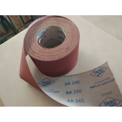 Jual AMPLAS TEMBOK KAYU BESI MERK TAIYO GRIT-240 | Shopee Indonesia