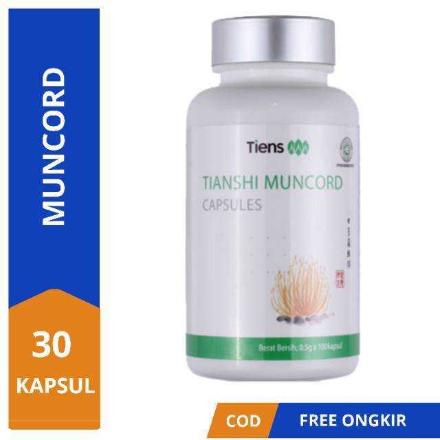 Jual Tiens Muncord Cordyceps Capsule - Vitamin Imunitas / Daya Tahan ...