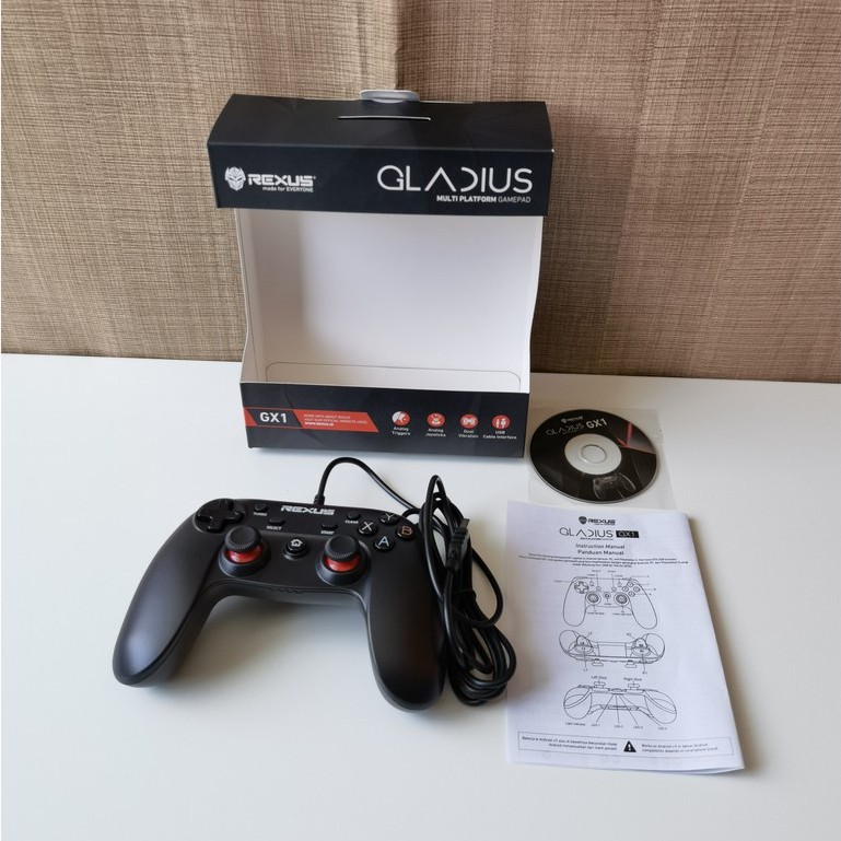 Jual Rexus Gladius Multi Platform Gamepad Wired GX1 | Shopee Indonesia