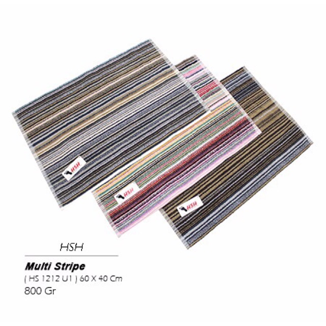 Jual Keset kaki multi stripe 40x60 | Shopee Indonesia
