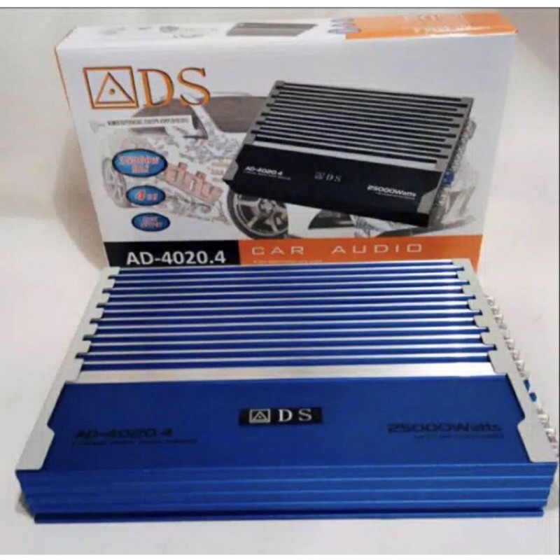 Jual Power amplifier ADS AD-4020.4 mosfet 4 channel | Shopee Indonesia