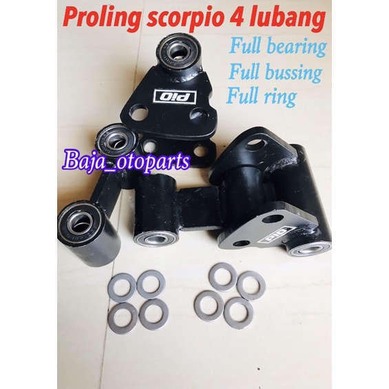 Jual PENINGGI SHOCK unitrek dan tropong BEARING 4.LUBANG UNTUK MOTOR ...