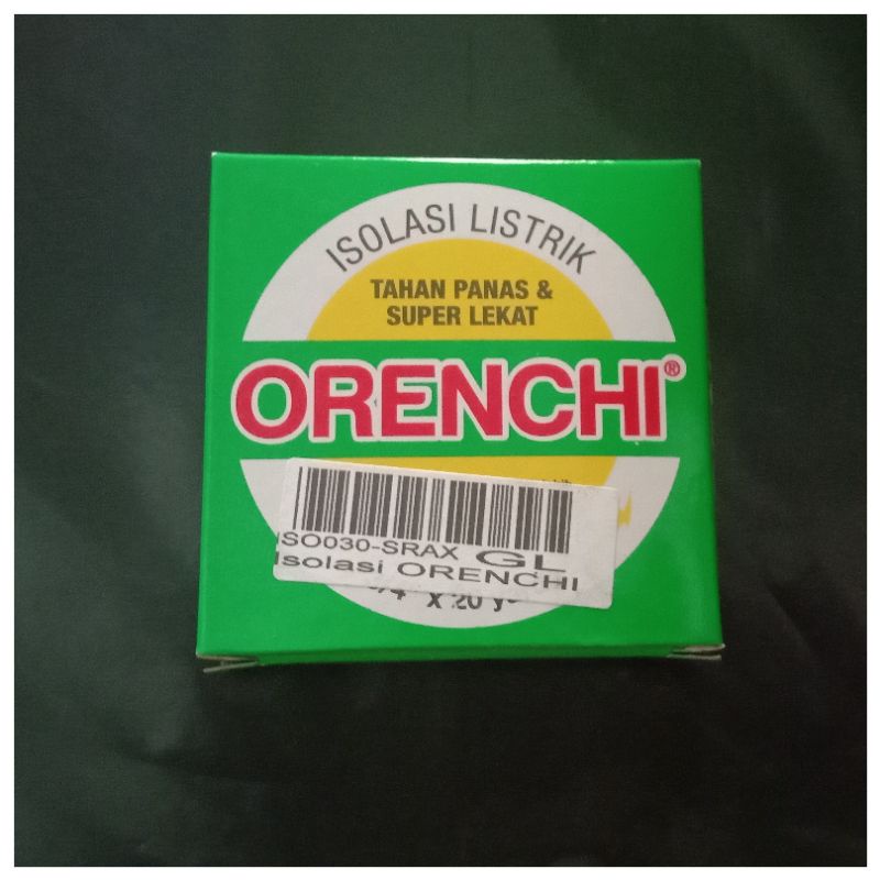 Jual Isolasi Hitam Orenchi solasi tahan Panas | Shopee Indonesia