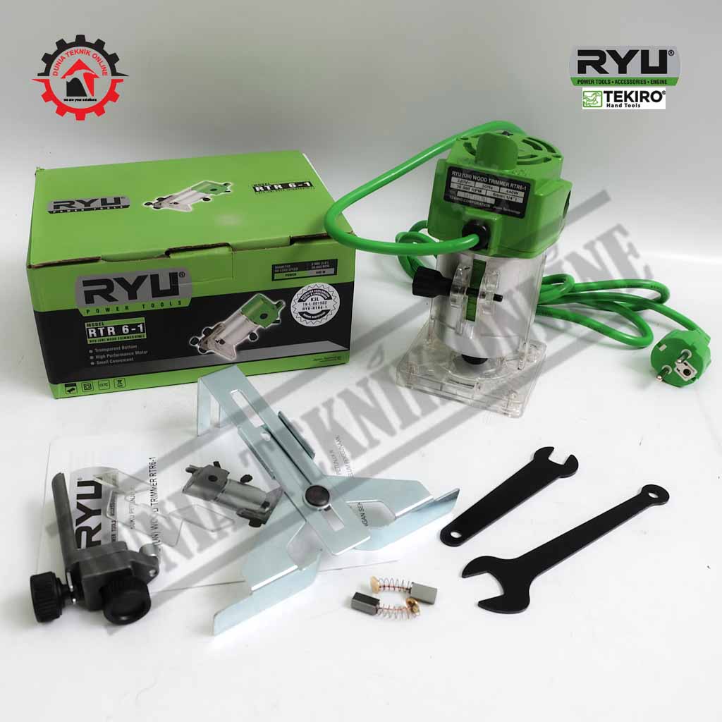 Jual Mesin Profil Trimmer Router KAYU RYU RTR 6-1 Bergaransi Resmi RYU ...