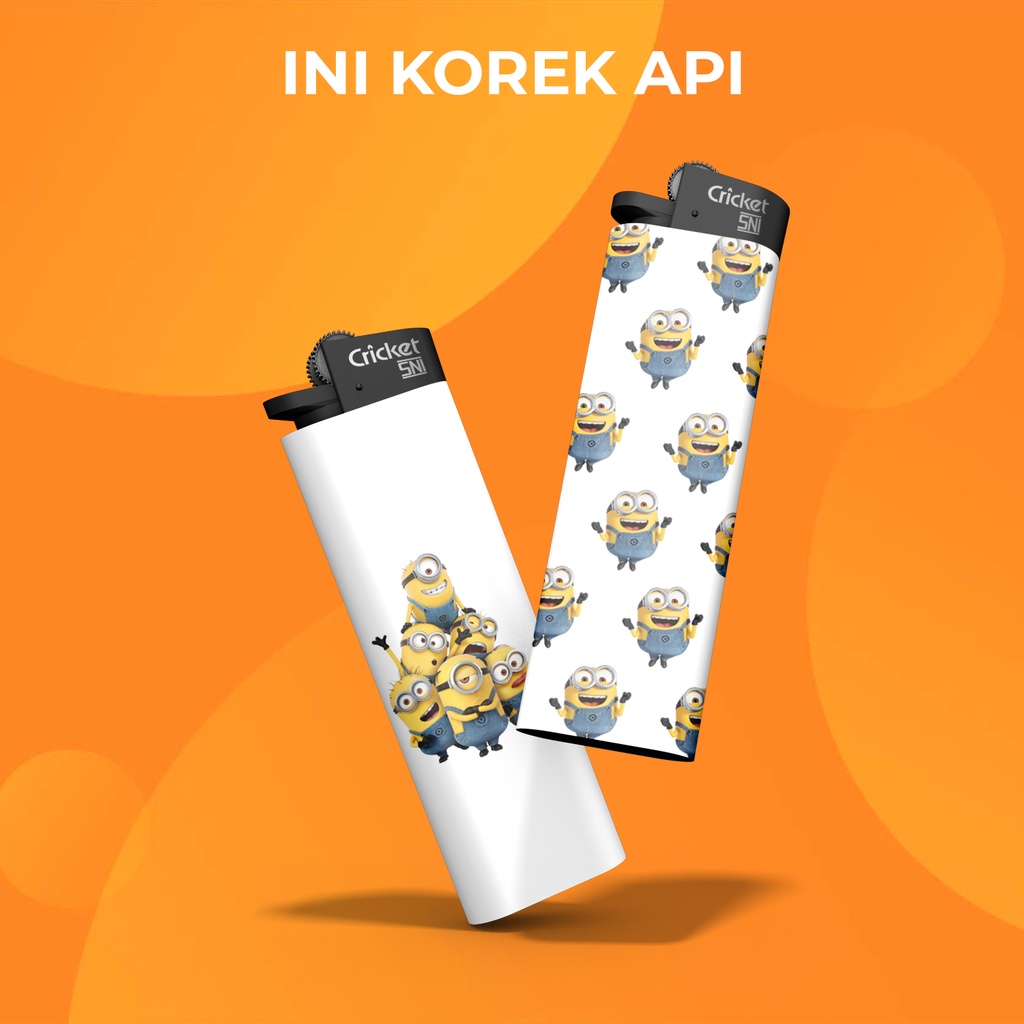 Jual [BM Lighter] Minion || Korek Api Aesthetic / Korek Api Cricket ...