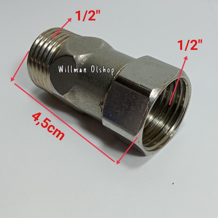 Jual DOBEL NEPEL 1/2 DRAT LUAR DALAM | Shopee Indonesia