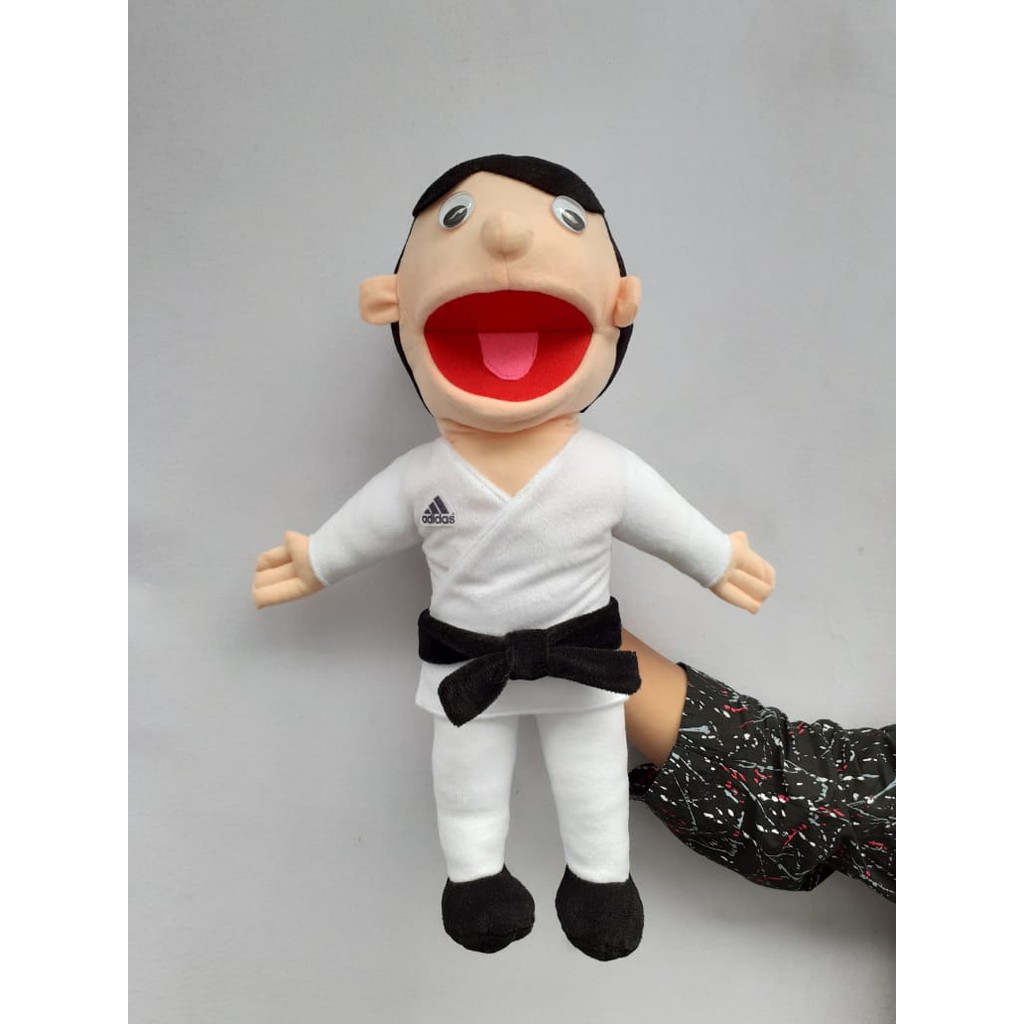 Jual Hand Puppet | Boneka Tangan Muppet Karakter Duta Karate | Boneka ...