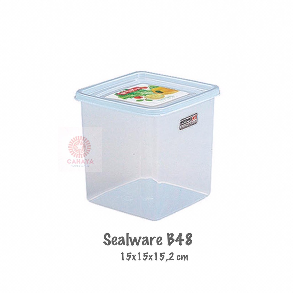Jual Natural Sealware B-48 Square Laege PT-4 Lion Star Toples Tempat Gula BPA FREE Toples ...