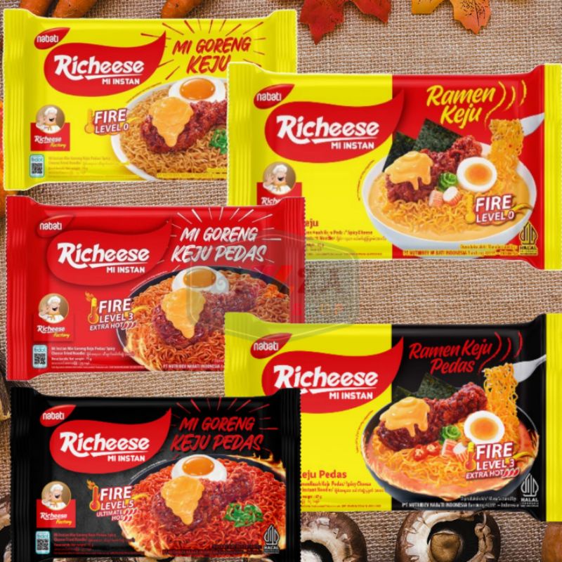Jual Mie Richeese Nabati All Variant | Shopee Indonesia