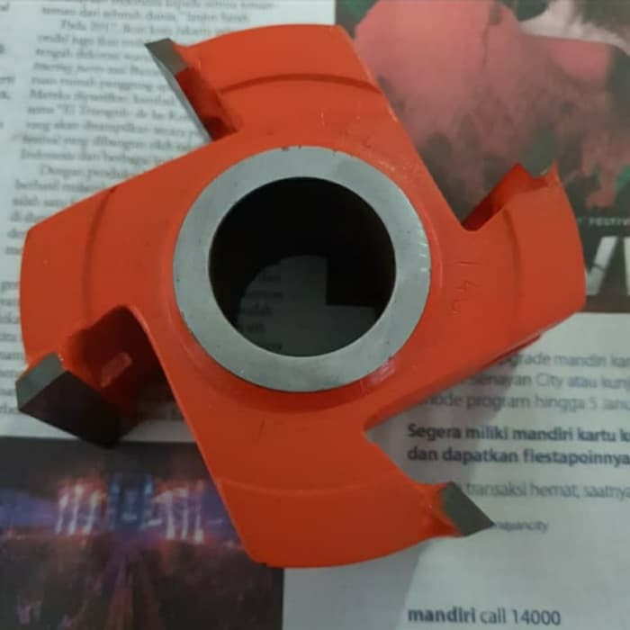 Jual (GJT) mata pisau serut kayu untuk mesim spindel d100 x h30 x 4Z x 40mm | Shopee Indonesia