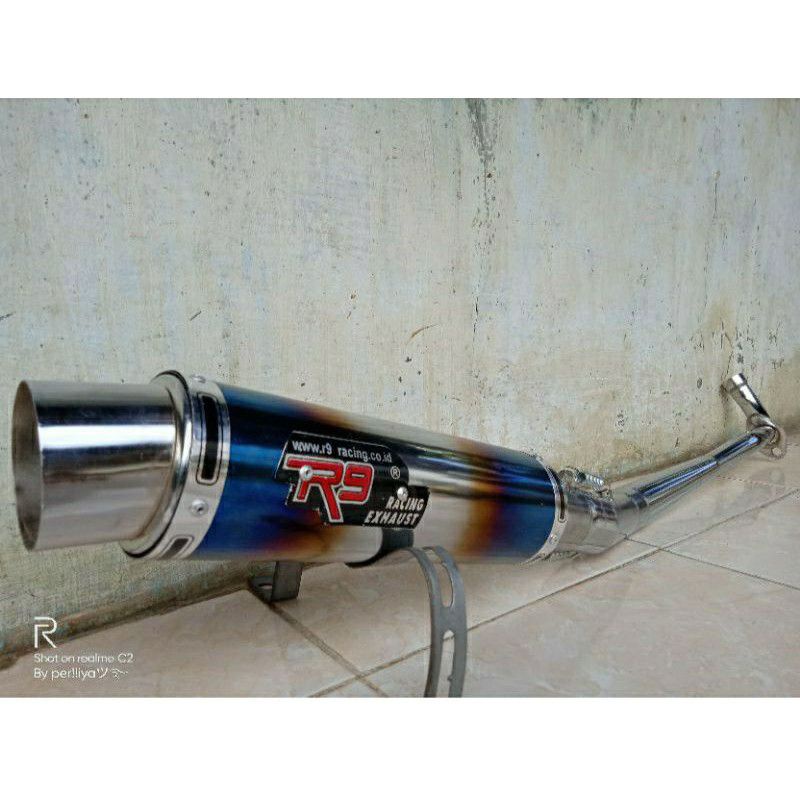 Jual Knalpot Racing R9 Bluemon Supra Smash Shogun Vega Astrea Jupiter ...