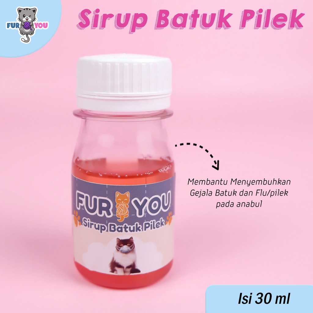 Jual Fur you obat batuk pilek kucing kucing batuk obat batuk kucing ...