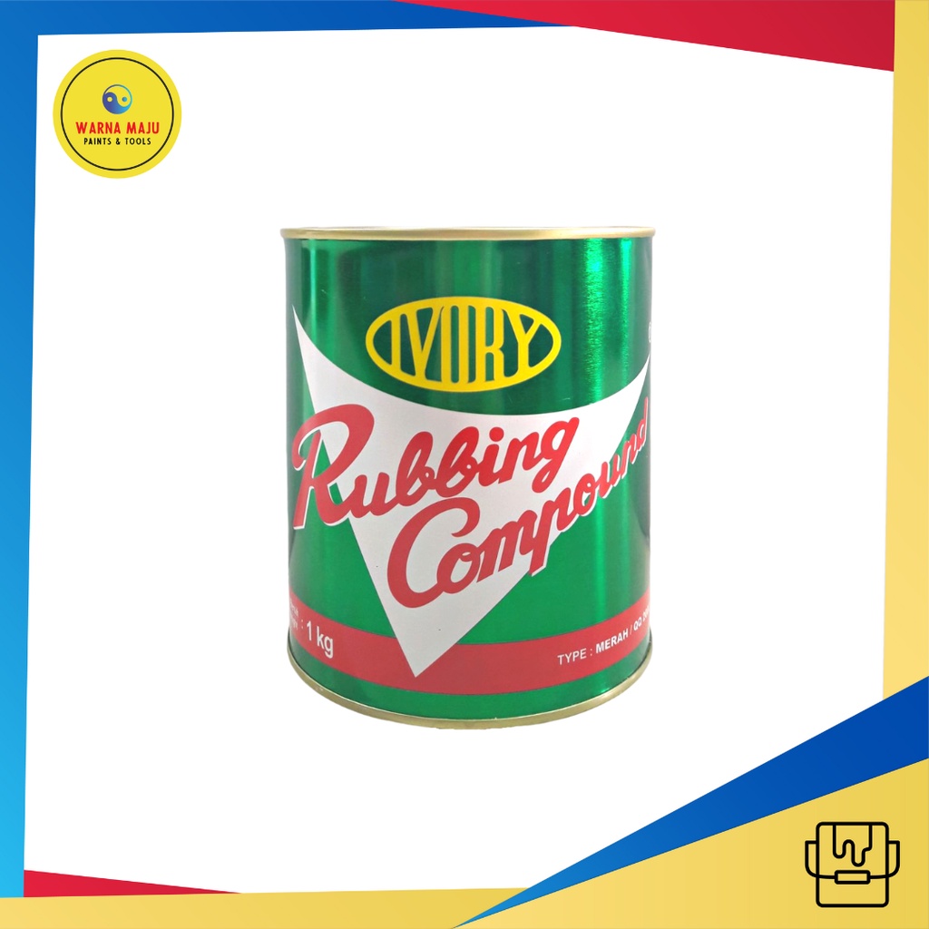 Jual Rubbing Compound/Kompon Ivory 1Kg | Shopee Indonesia