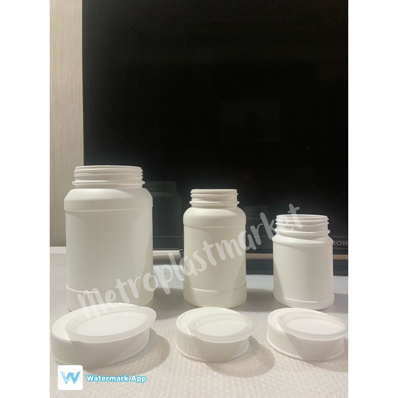 Jual botol kapsul 1000 gram botol lem 1liter botol lem 1kg POTLEM POT ...